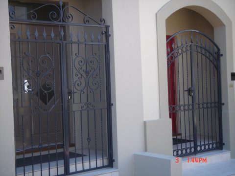 Portico Gates - The Wrought Iron Factory